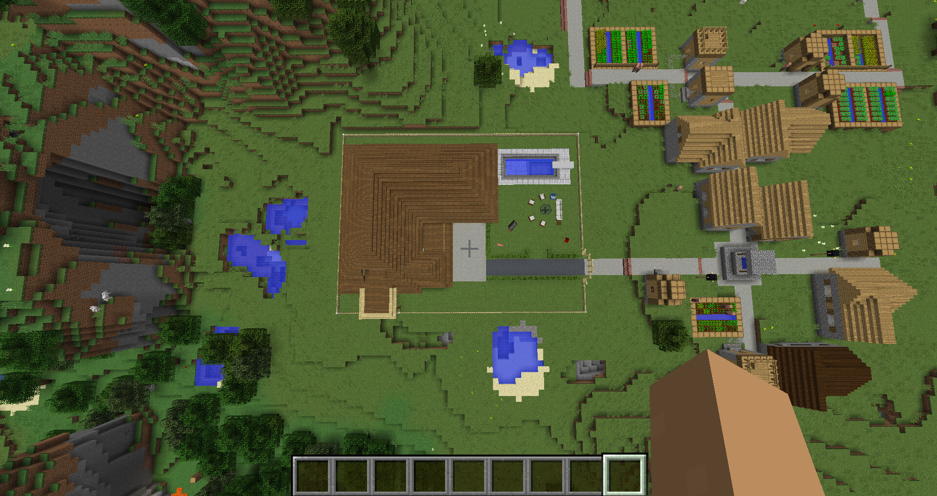 Dynamic 90's style house Minecraft Map