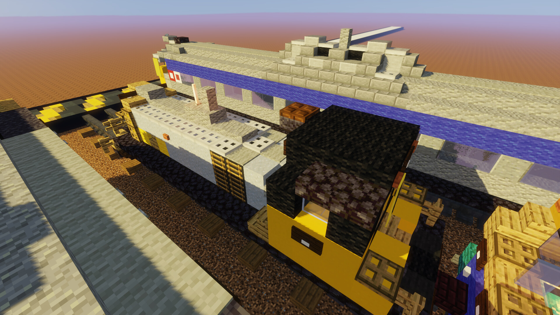 VIA Rail - SW1000 Switcher Minecraft Map