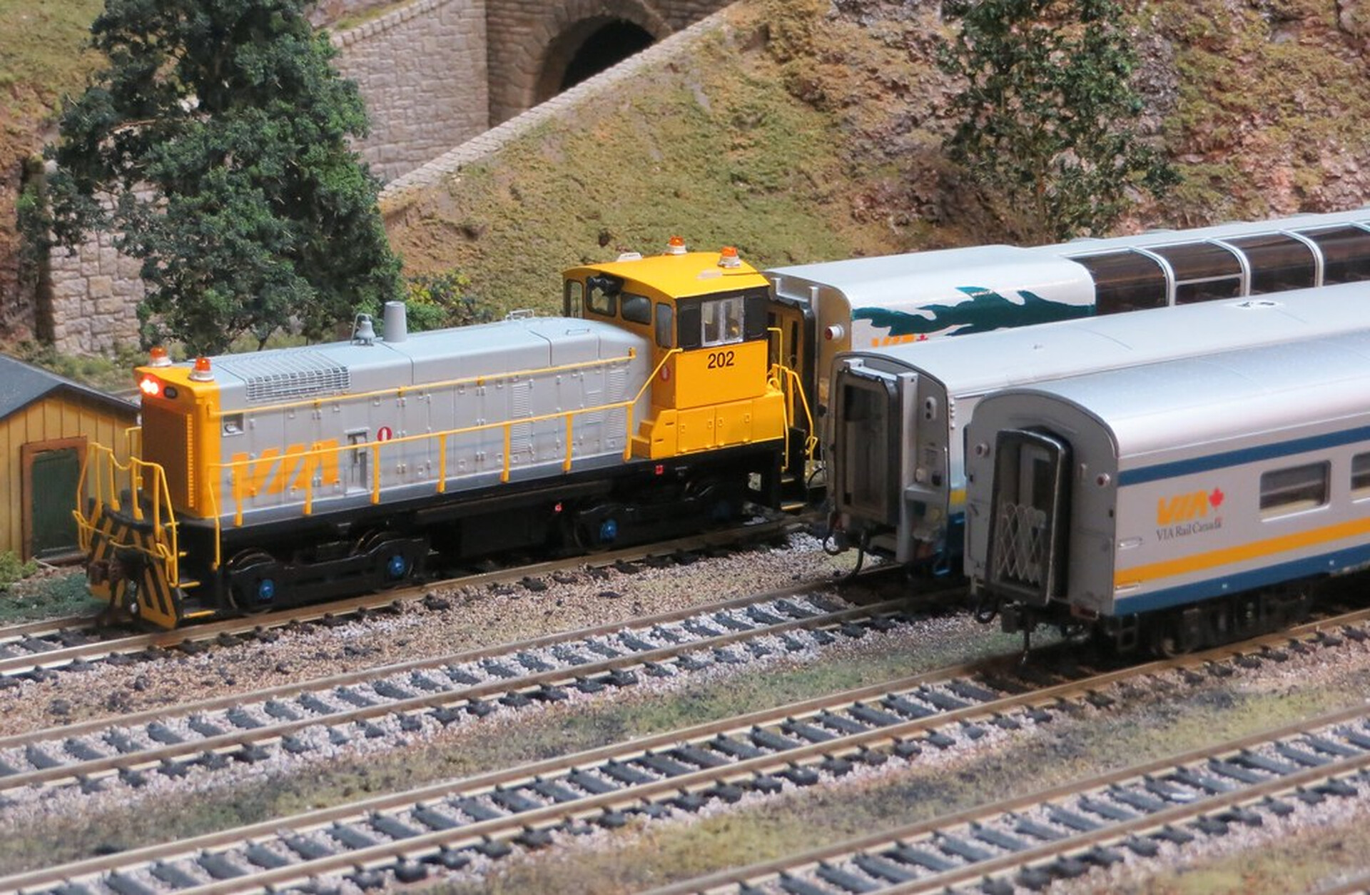 VIA Rail - SW1000 Switcher Minecraft Map