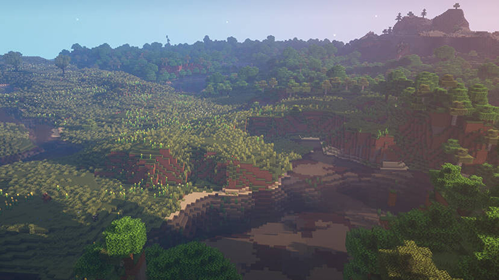 Beautiful 1.17 Plains Minecraft Map