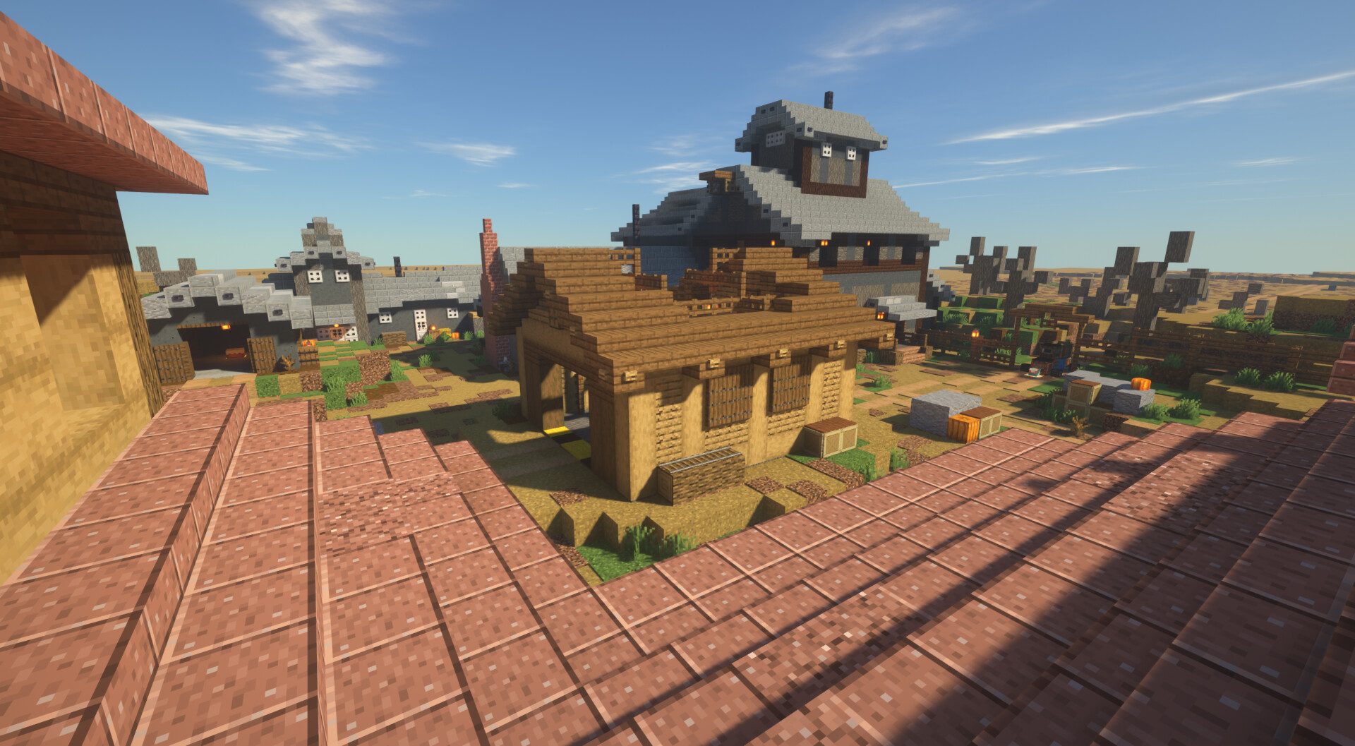 KoTH Harvest | 1.17+ Minecraft Team Fortress 2 Map UPDATED Minecraft Map