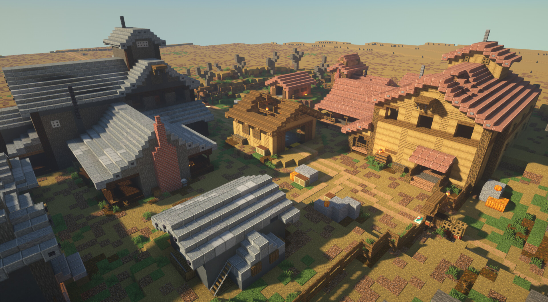 KoTH Harvest | 1.17+ Minecraft Team Fortress 2 Map UPDATED Minecraft Map