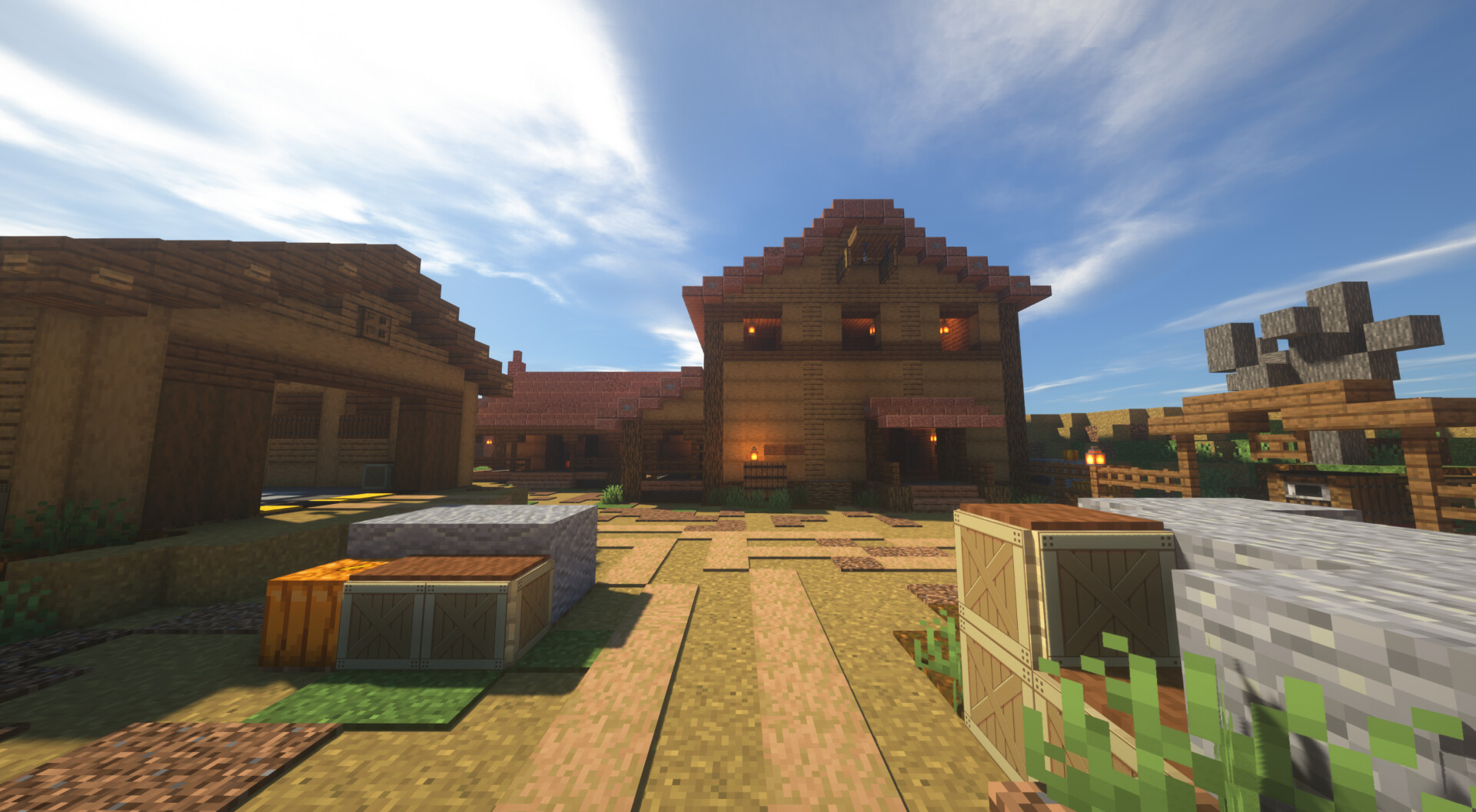 KoTH Harvest | 1.17+ Minecraft Team Fortress 2 Map UPDATED Minecraft Map