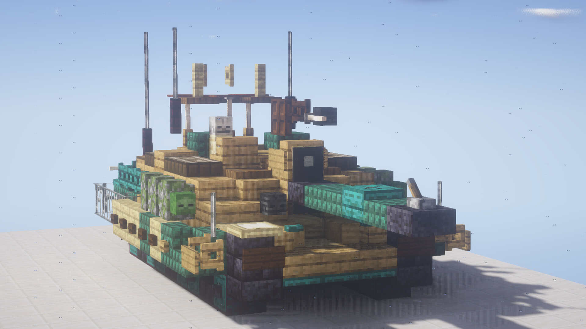 Challenger 2 TES - Outside Basra, Iraq 2008 Minecraft Map