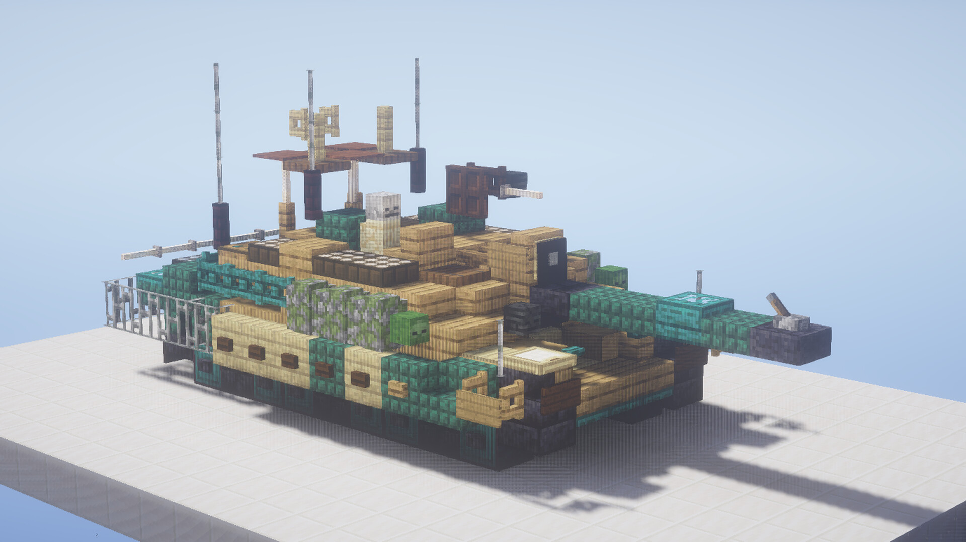 Challenger 2 TES - Outside Basra, Iraq 2008 Minecraft Map