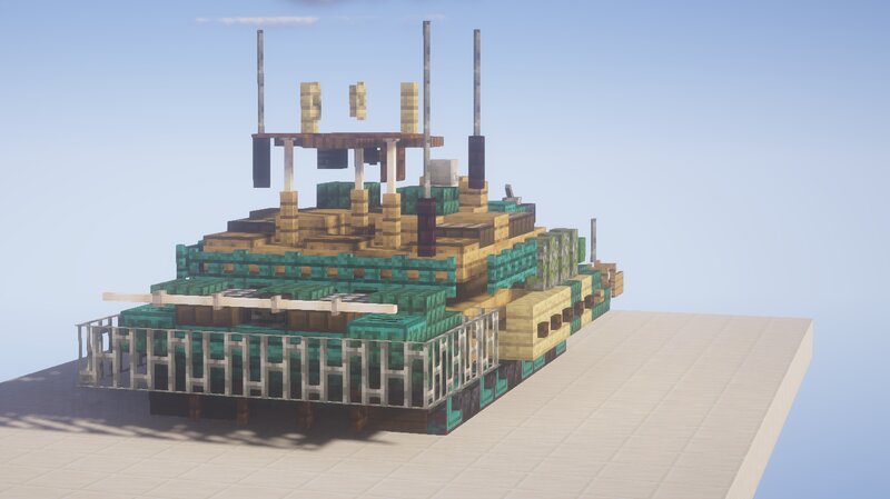 Challenger 2 TES - Outside Basra, Iraq 2008 Minecraft Map