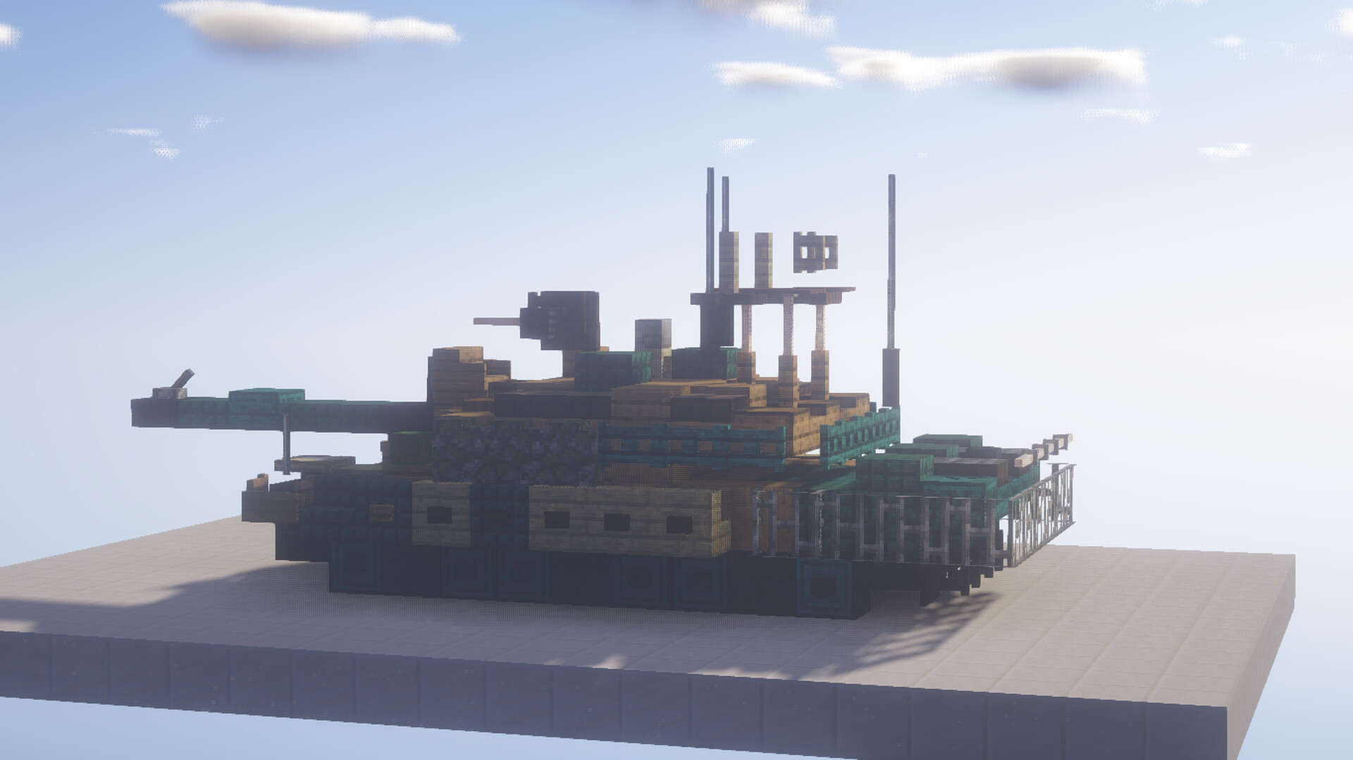 Challenger 2 TES - Outside Basra, Iraq 2008 Minecraft Map