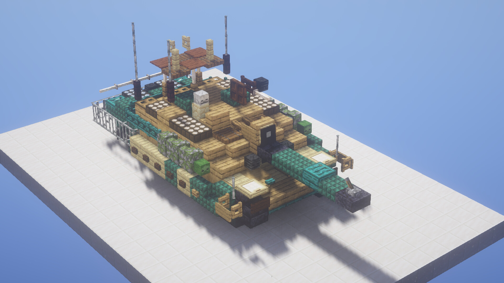 Challenger 2 TES - Outside Basra, Iraq 2008 Minecraft Map