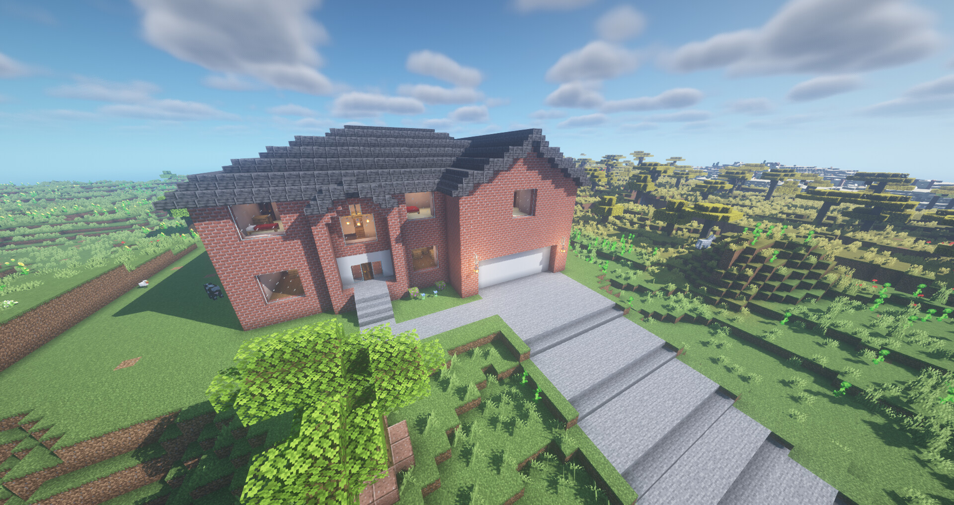 Brick House Minecraft Map