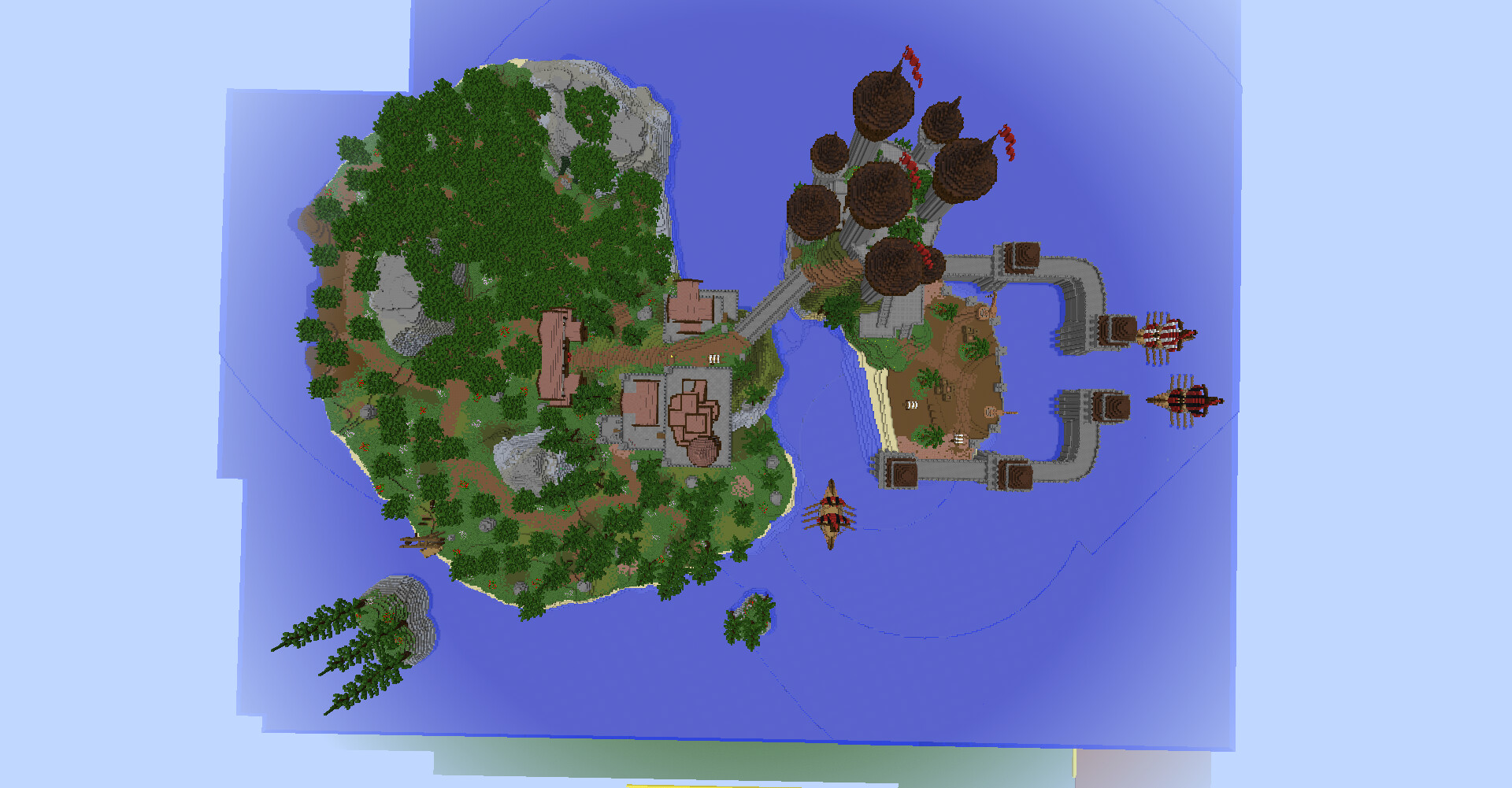 MMORPG Map Minecraft Map