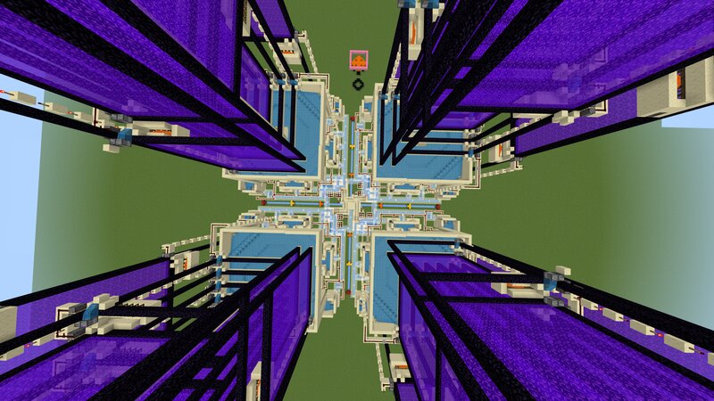 Biggest Overworld Gold Farm Ever... Minecraft Map