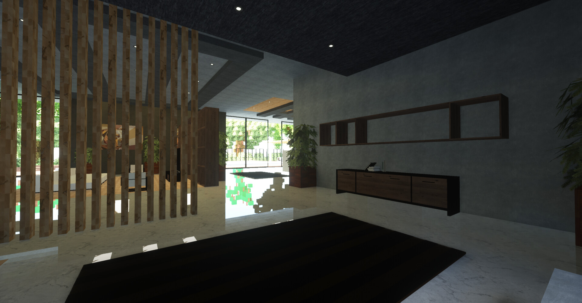 Ultra realistic modern house Minecraft Map