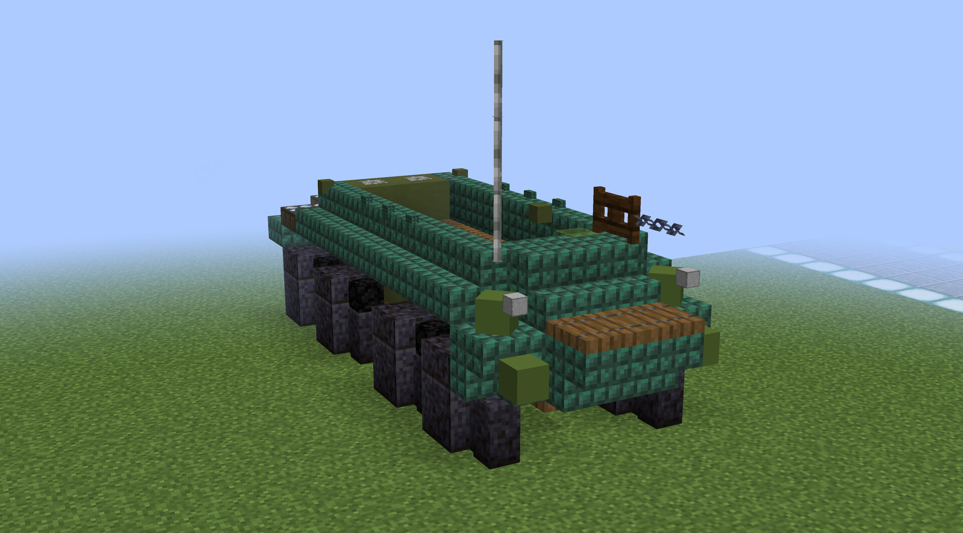BTR-60 P / PB 1.5:1 scale Minecraft Map