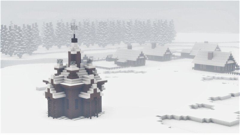 Old Russian Village - near Saint Petersburg, 1893 Minecraft Map