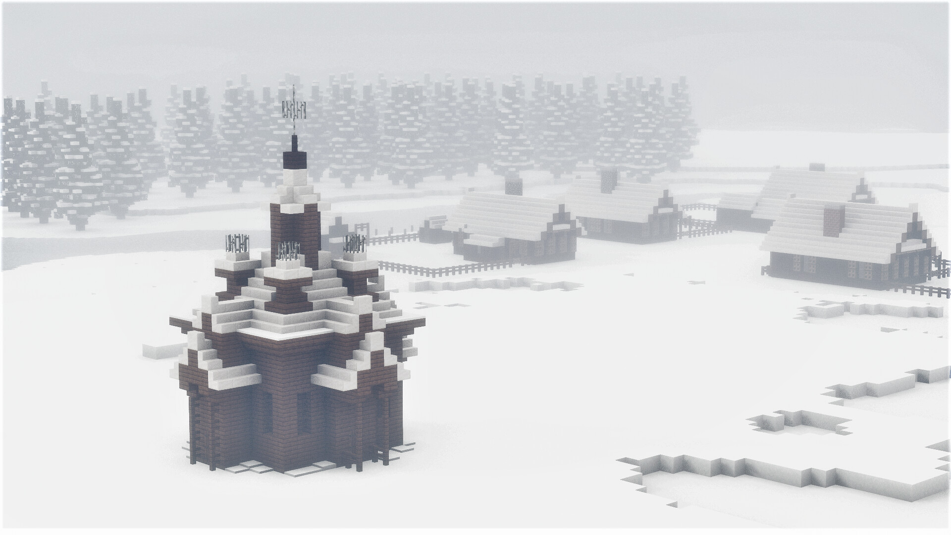 Old Russian Village - near Saint Petersburg, 1893 Minecraft Map