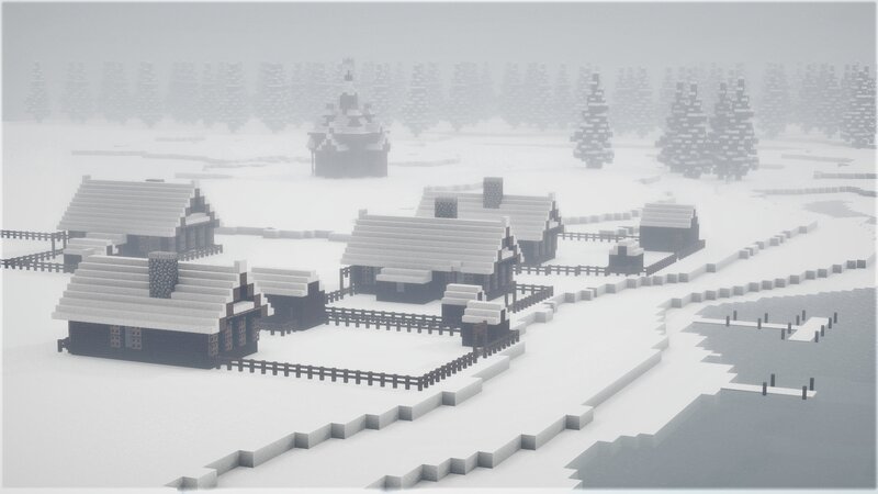 Old Russian Village - near Saint Petersburg, 1893 Minecraft Map