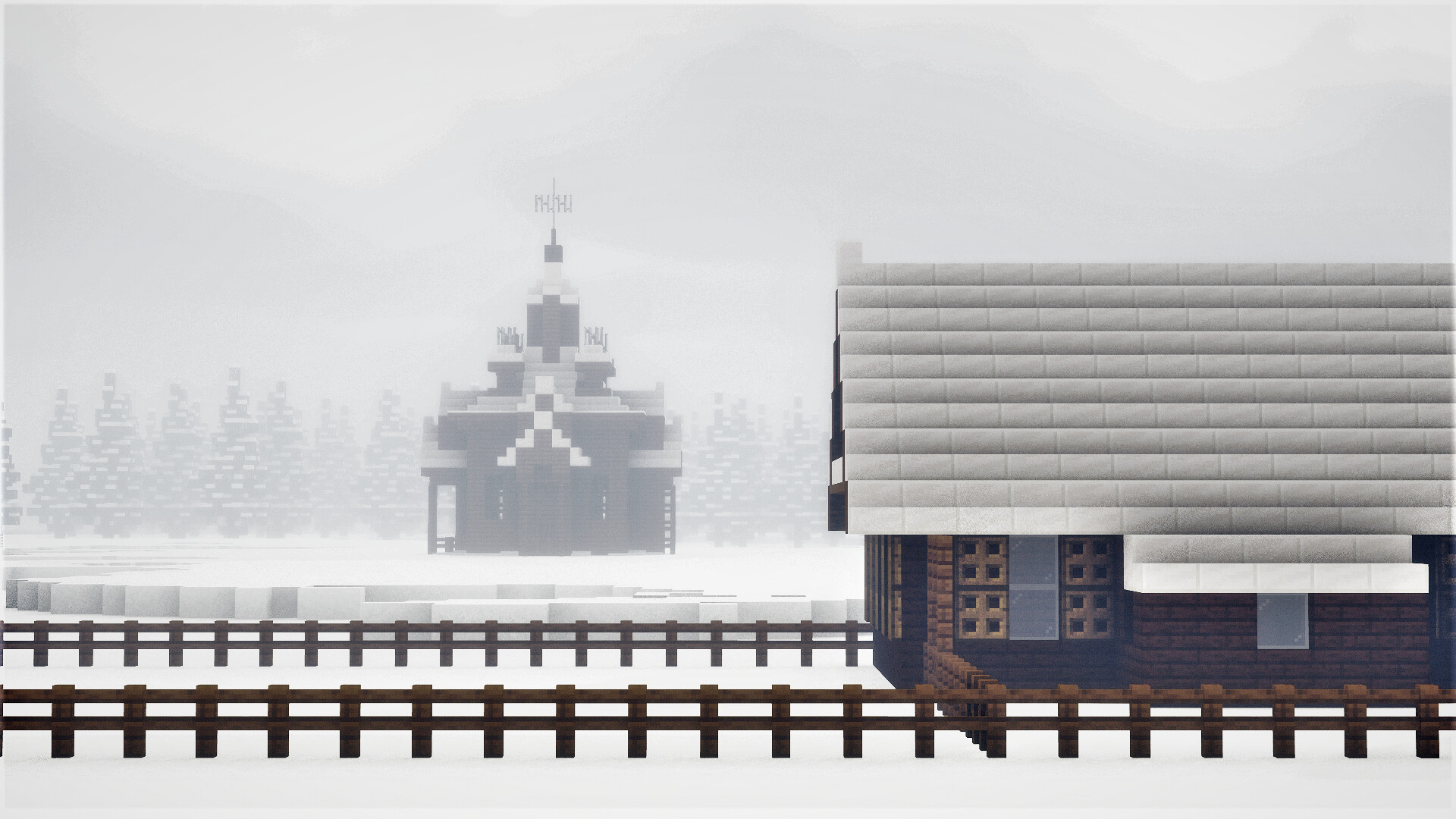 Old Russian Village - near Saint Petersburg, 1893 Minecraft Map