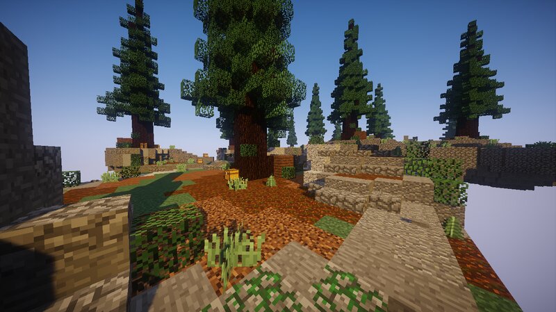 SkyWars map Taiga Minecraft Map
