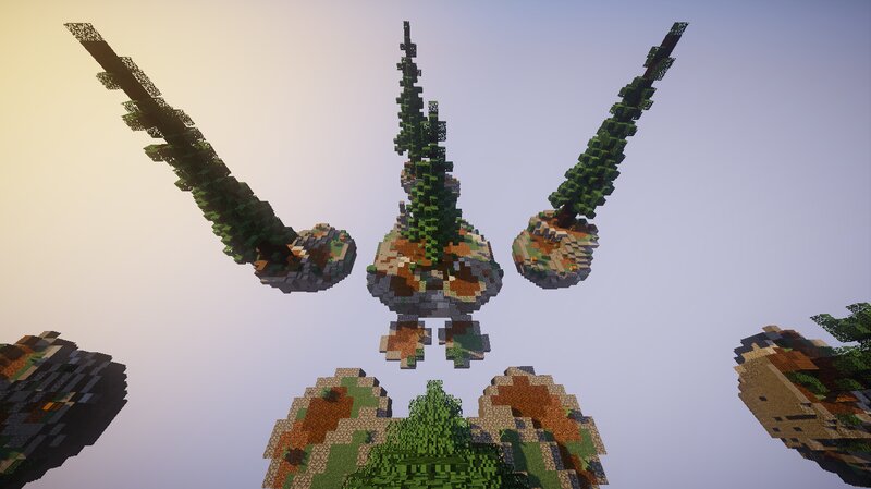 SkyWars map Taiga Minecraft Map