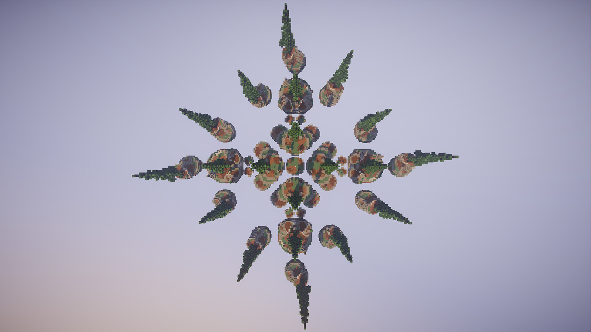 SkyWars map Taiga Minecraft Map