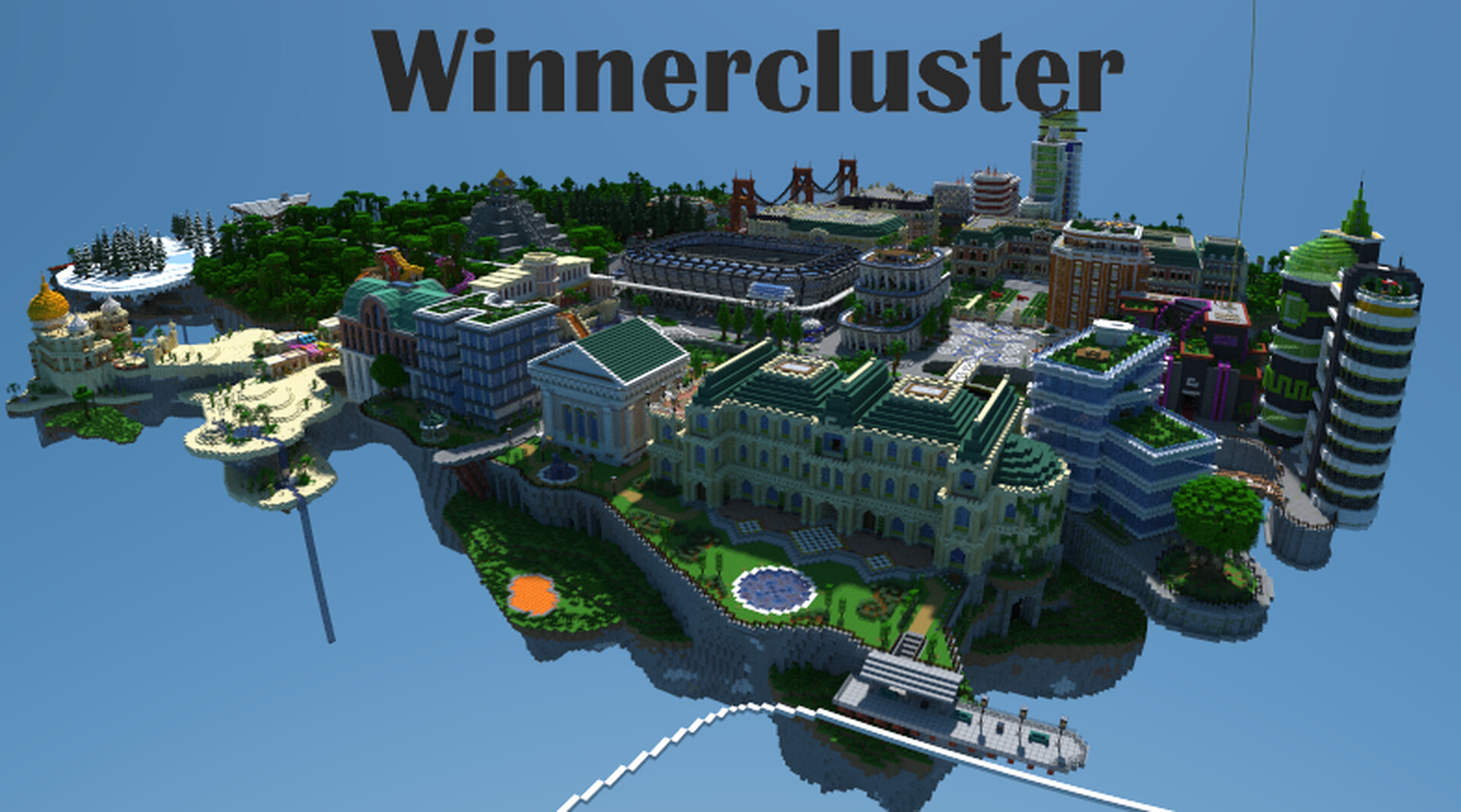 Winnercluster Minecraft Map