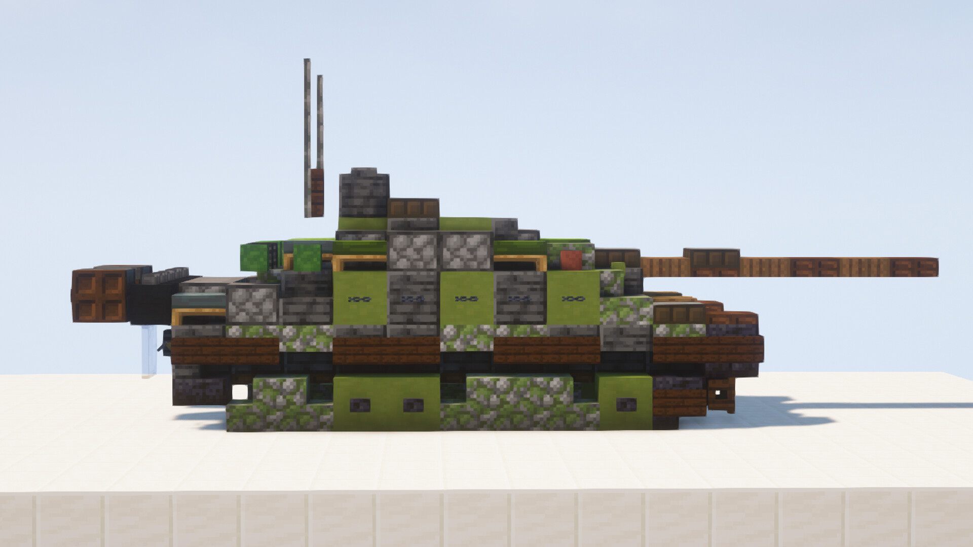 Challenger 3 Main Battle Tank - 1.5:1 scale (Download) Minecraft Map