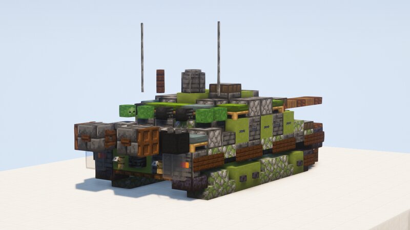 Challenger 3 Main Battle Tank - 1.5:1 scale (Download) Minecraft Map