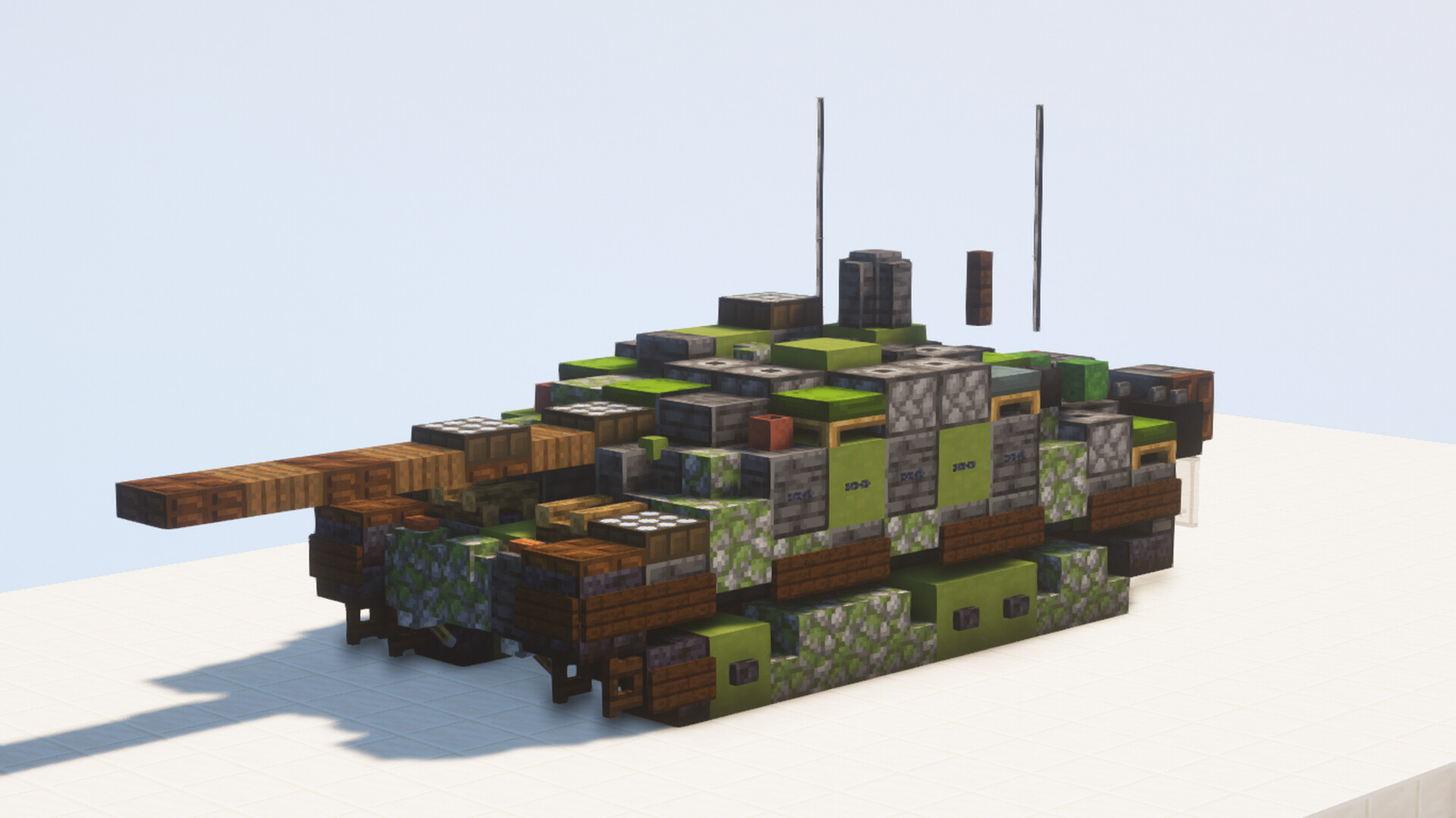 Challenger 3 Main Battle Tank - 1.5:1 scale (Download) Minecraft Map