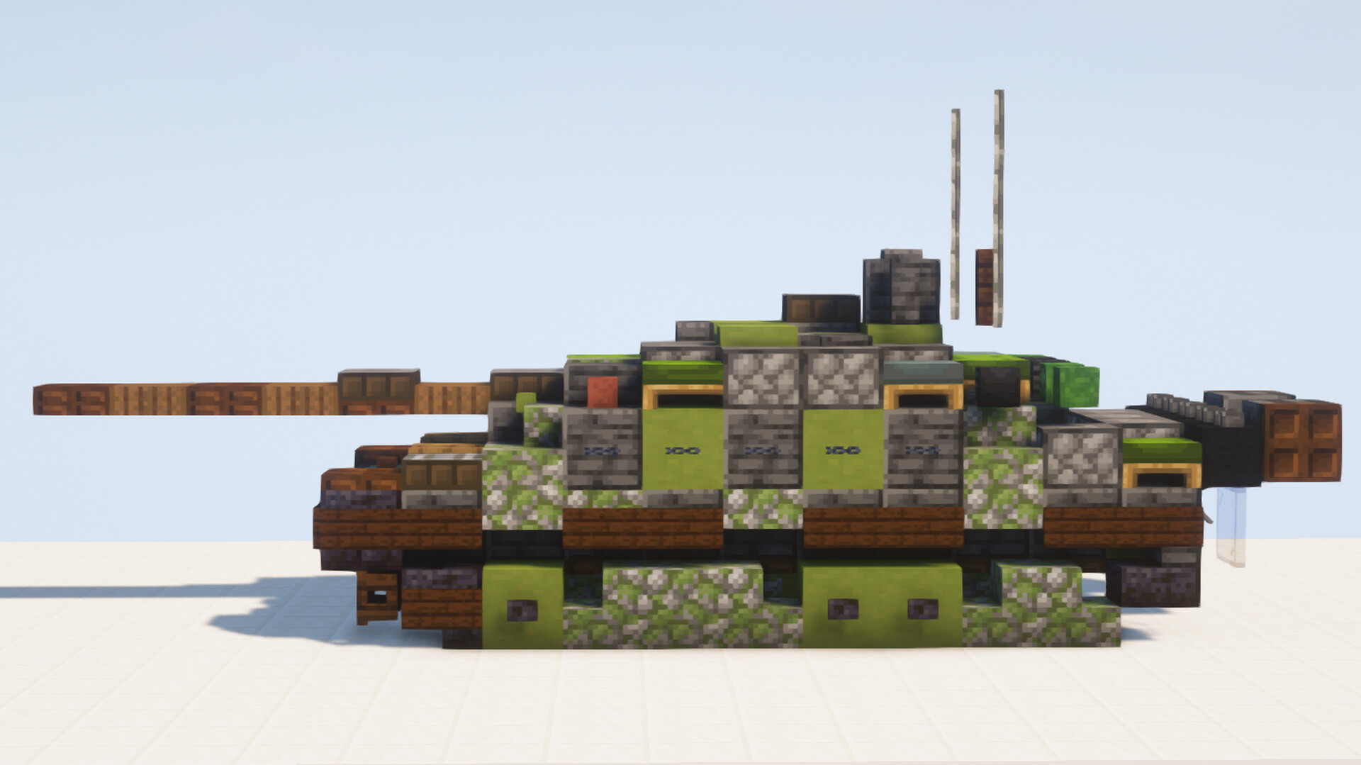 Challenger 3 Main Battle Tank - 1.5:1 scale (Download) Minecraft Map