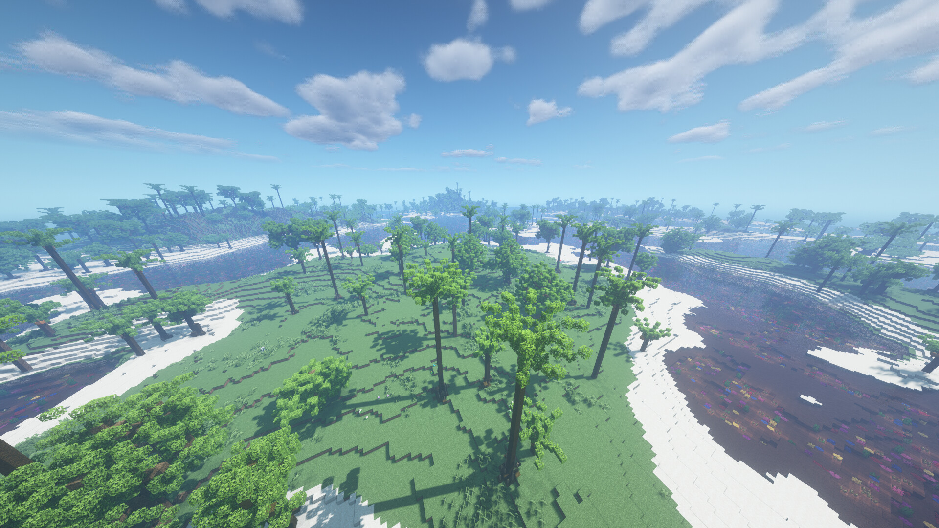 large tropical islands Minecraft Map