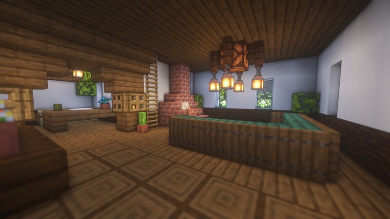 Farm House Zaypixel [Java] and [Bedrock] Minecraft Map