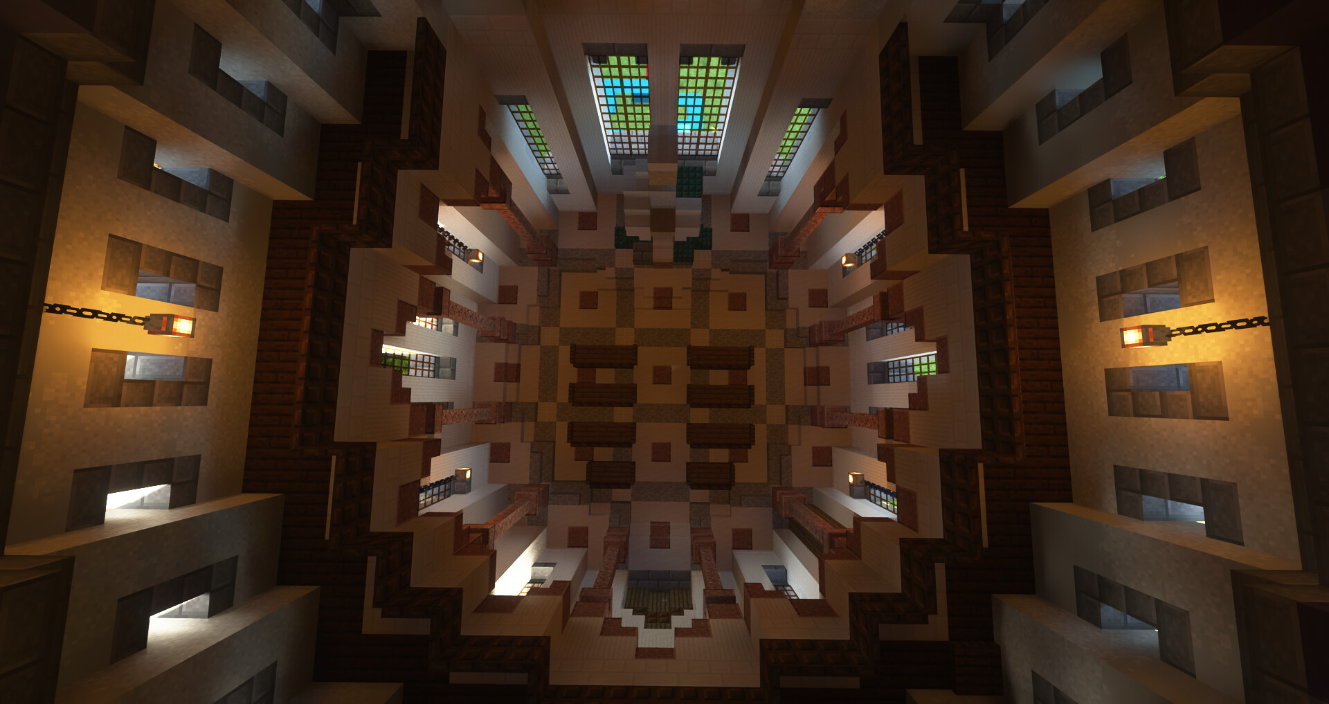 Temple of light | Dome Temple Minecraft Map