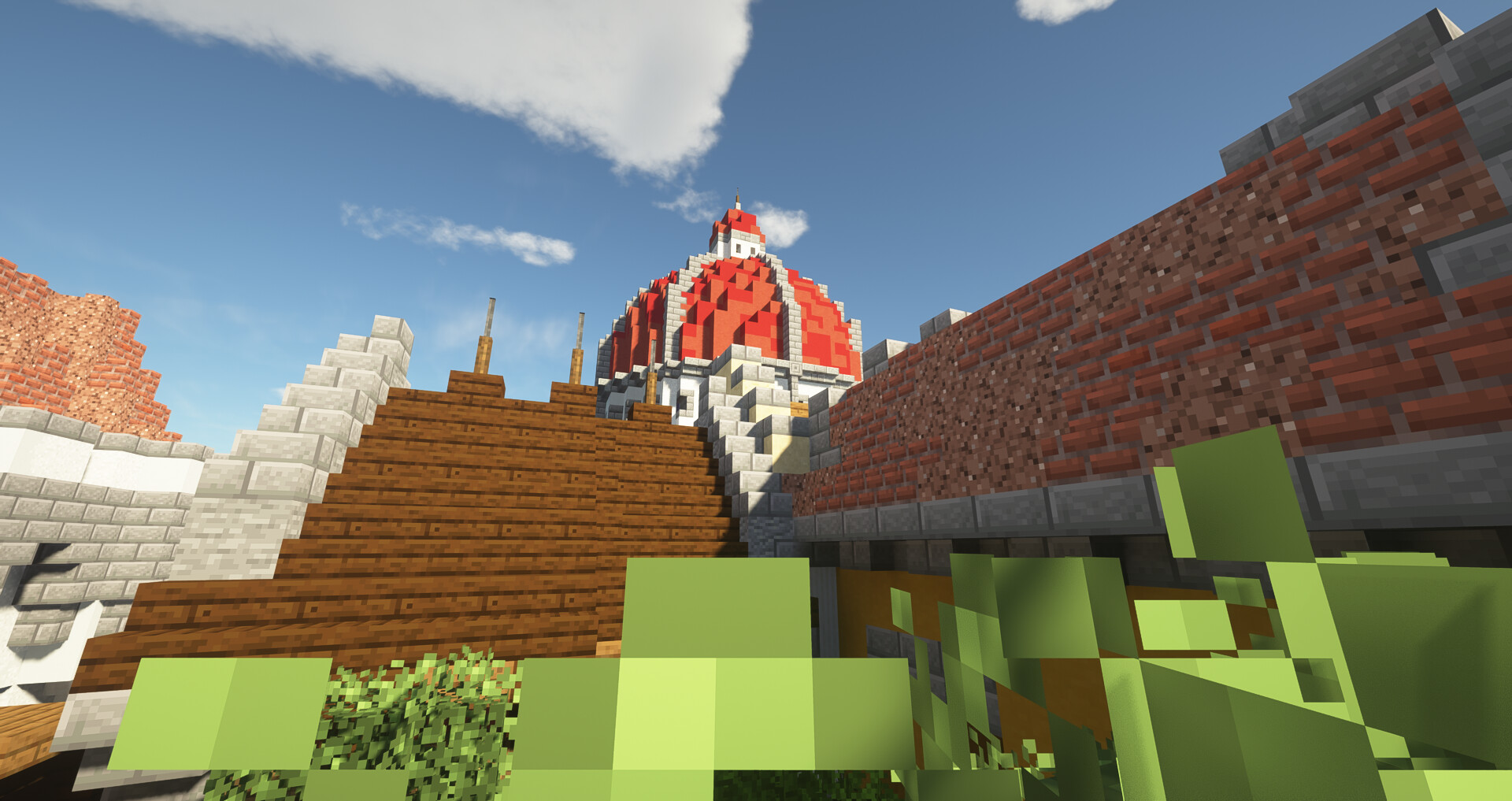 Temple of light | Dome Temple Minecraft Map