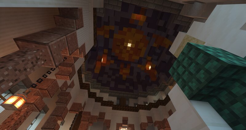 Temple of light | Dome Temple Minecraft Map