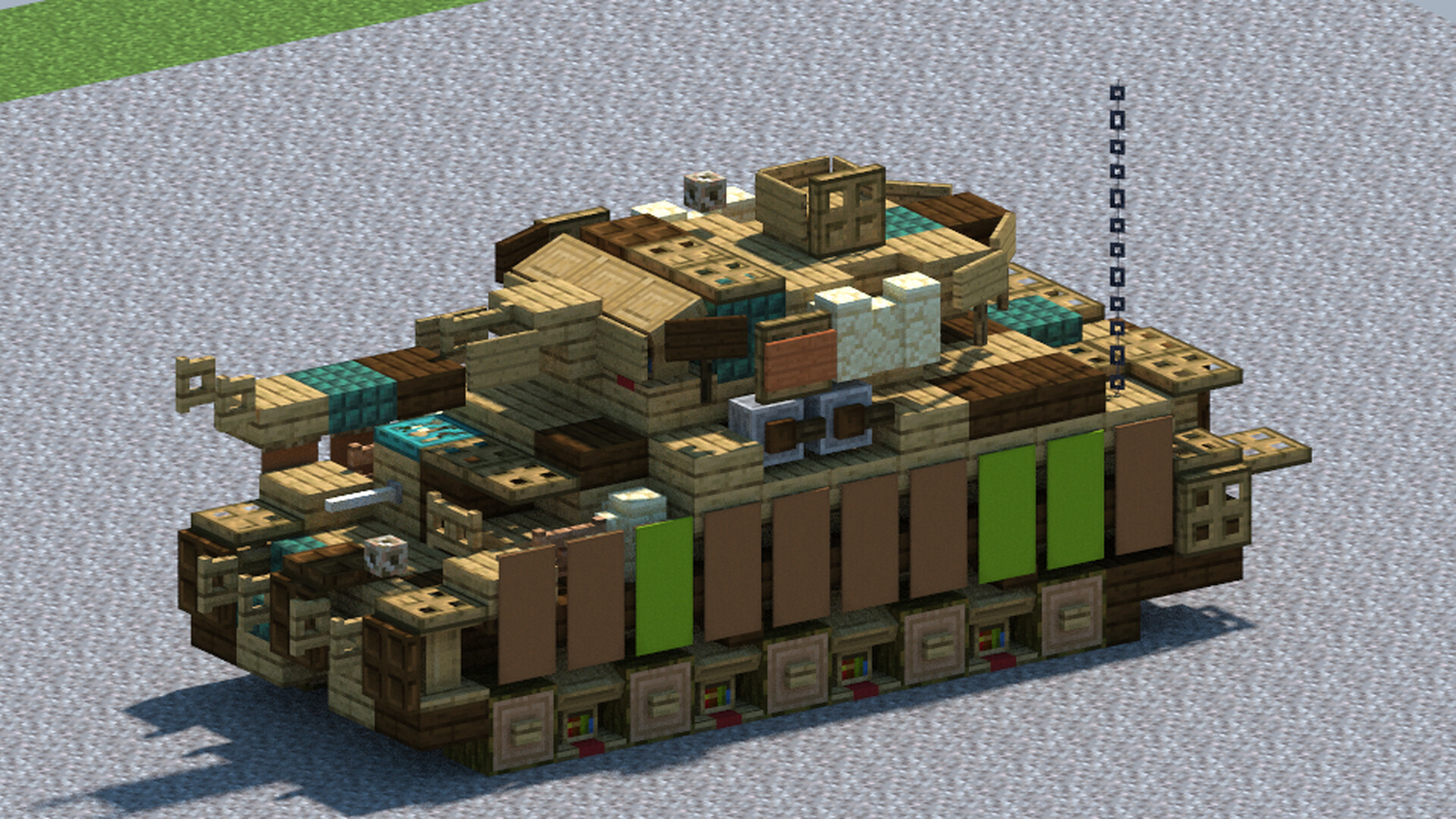 Panzer IV Ausf H, Tank [With Download] Minecraft Map