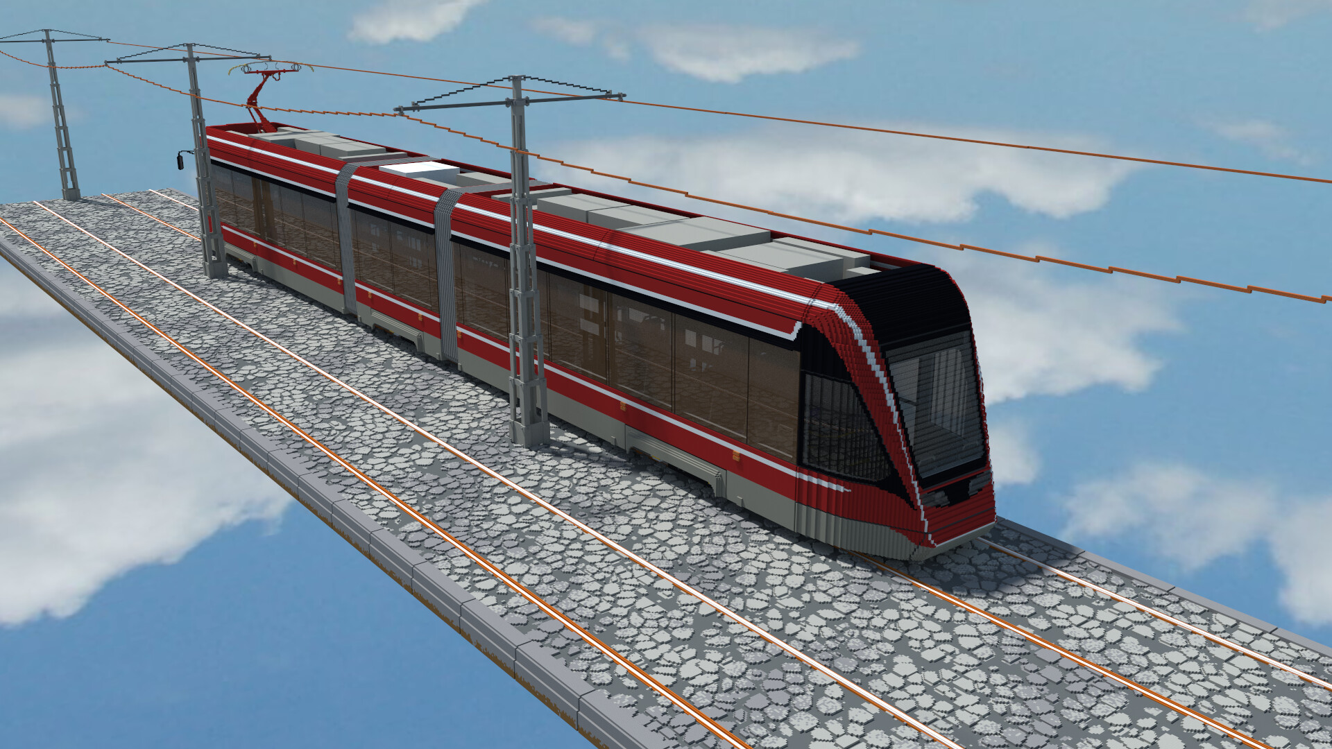 Tram 71-931M Minecraft Map