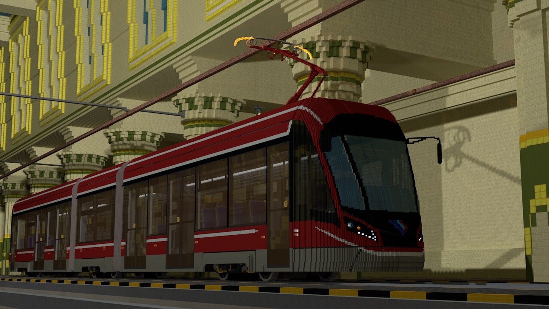 Tram 71-931M Minecraft Map