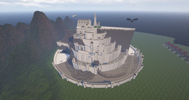 Minas Tirith Minecraft Map