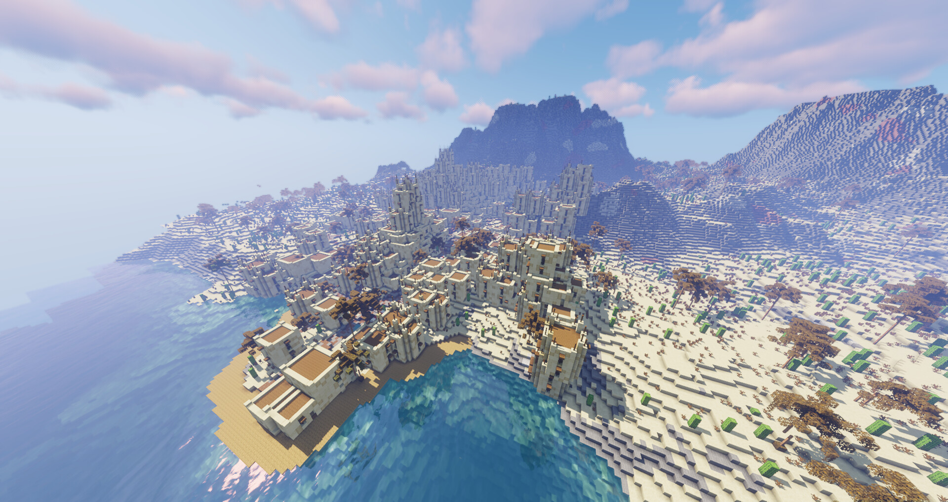 FREE DESERT MAP 2K x 2K Minecraft Map