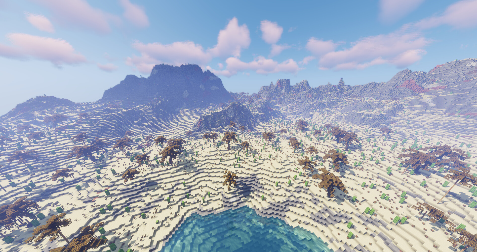 FREE DESERT MAP 2K x 2K Minecraft Map