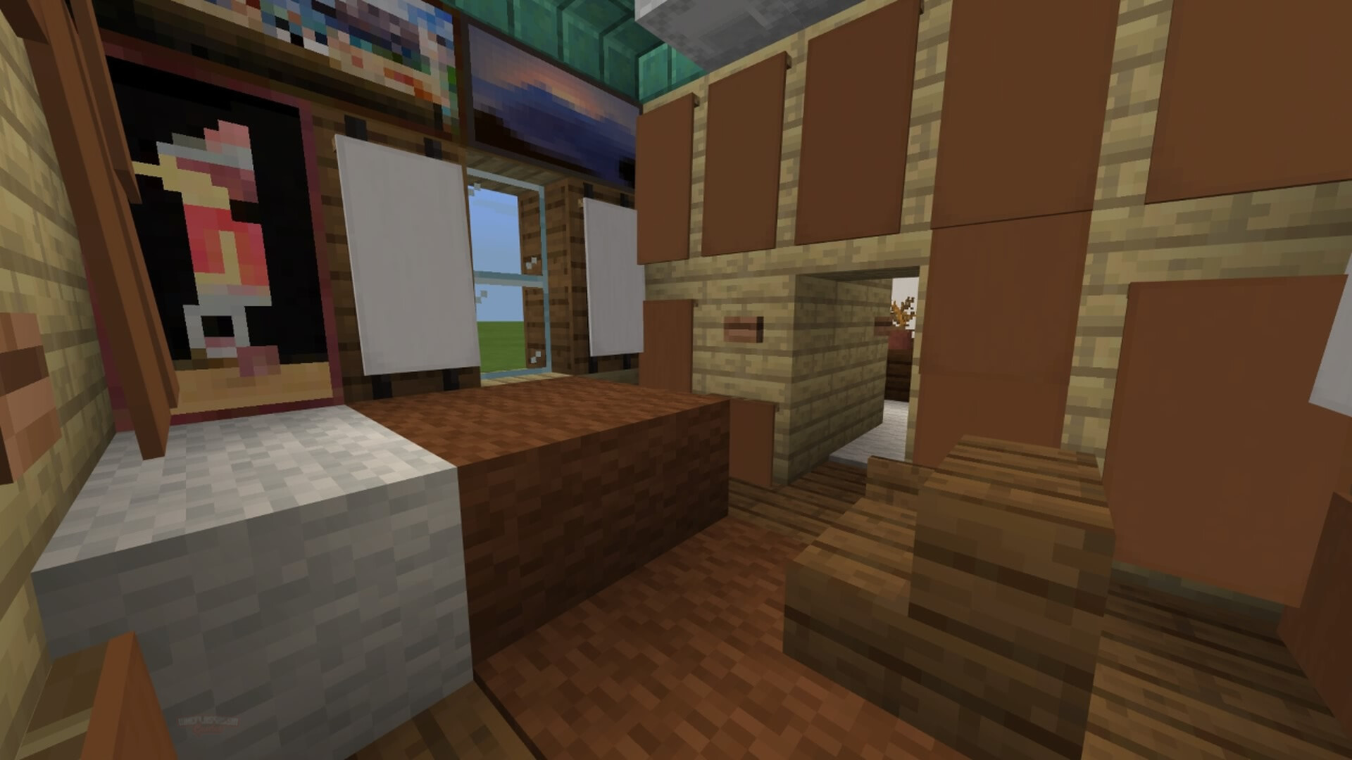 Chief Hoppers Trailer from Stranger Things! Minecraft Map