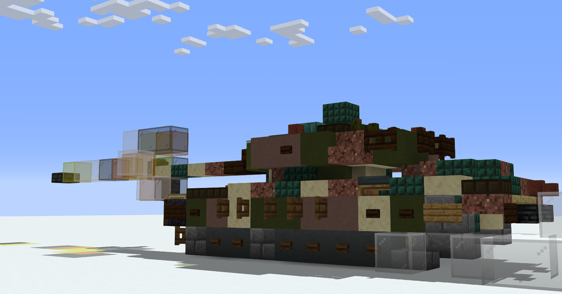 Olifant Mk.2 South African MBT Minecraft Map