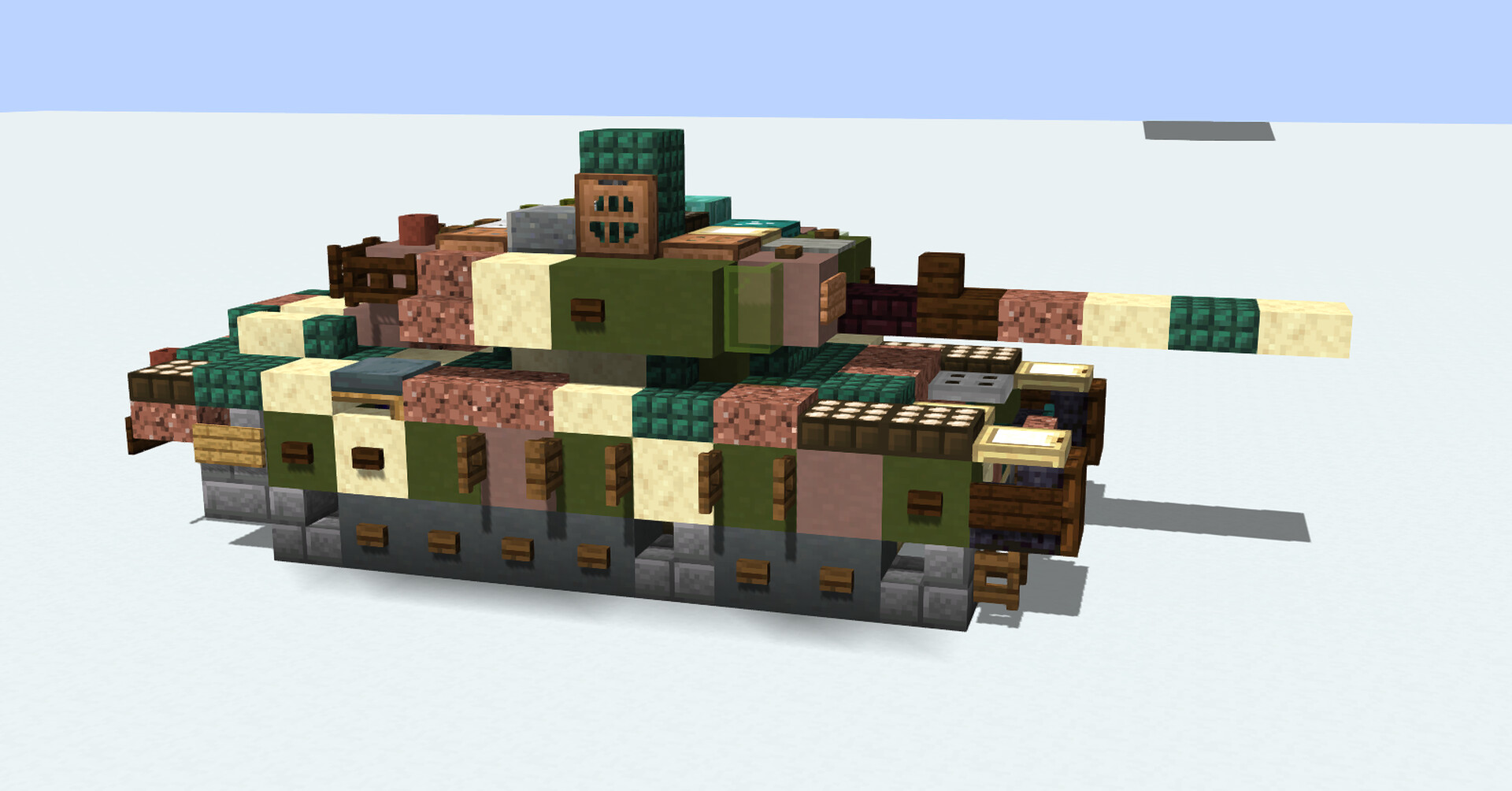 Olifant Mk.2 South African MBT Minecraft Map