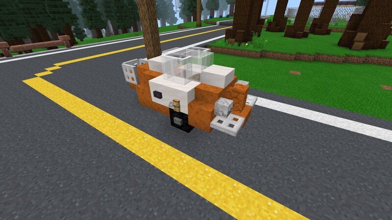 Fallout 4 Fusion Flea Racing Car! Minecraft Map