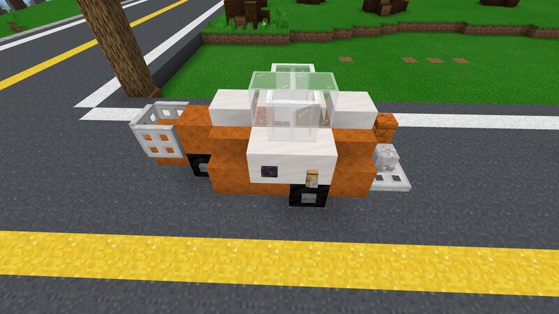 Fallout 4 Fusion Flea Racing Car! Minecraft Map