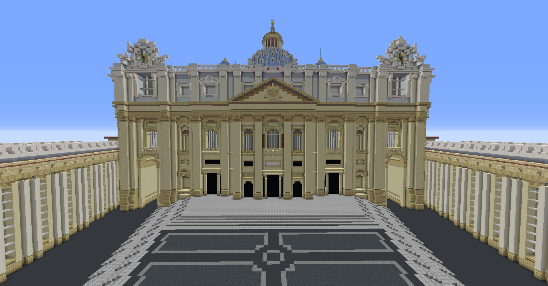 St. Peter's Block-silica Minecraft Map
