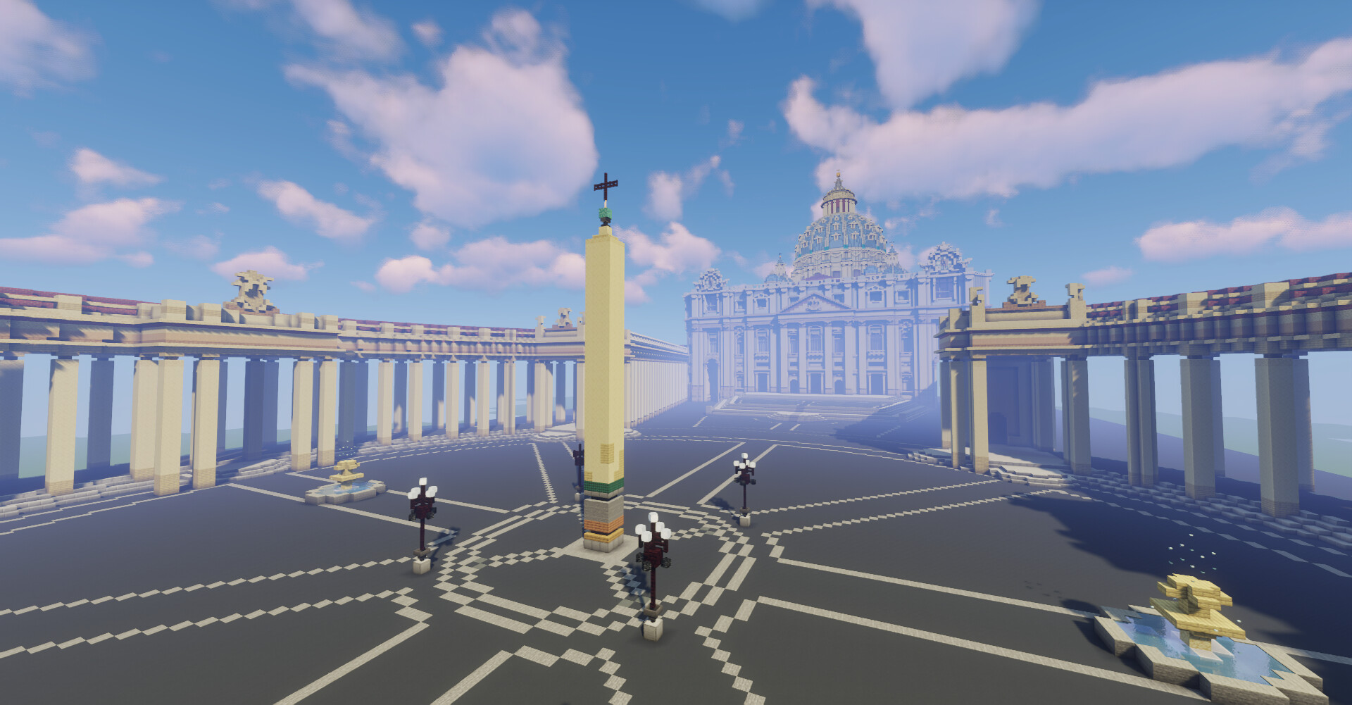 St. Peter's Block-silica Minecraft Map