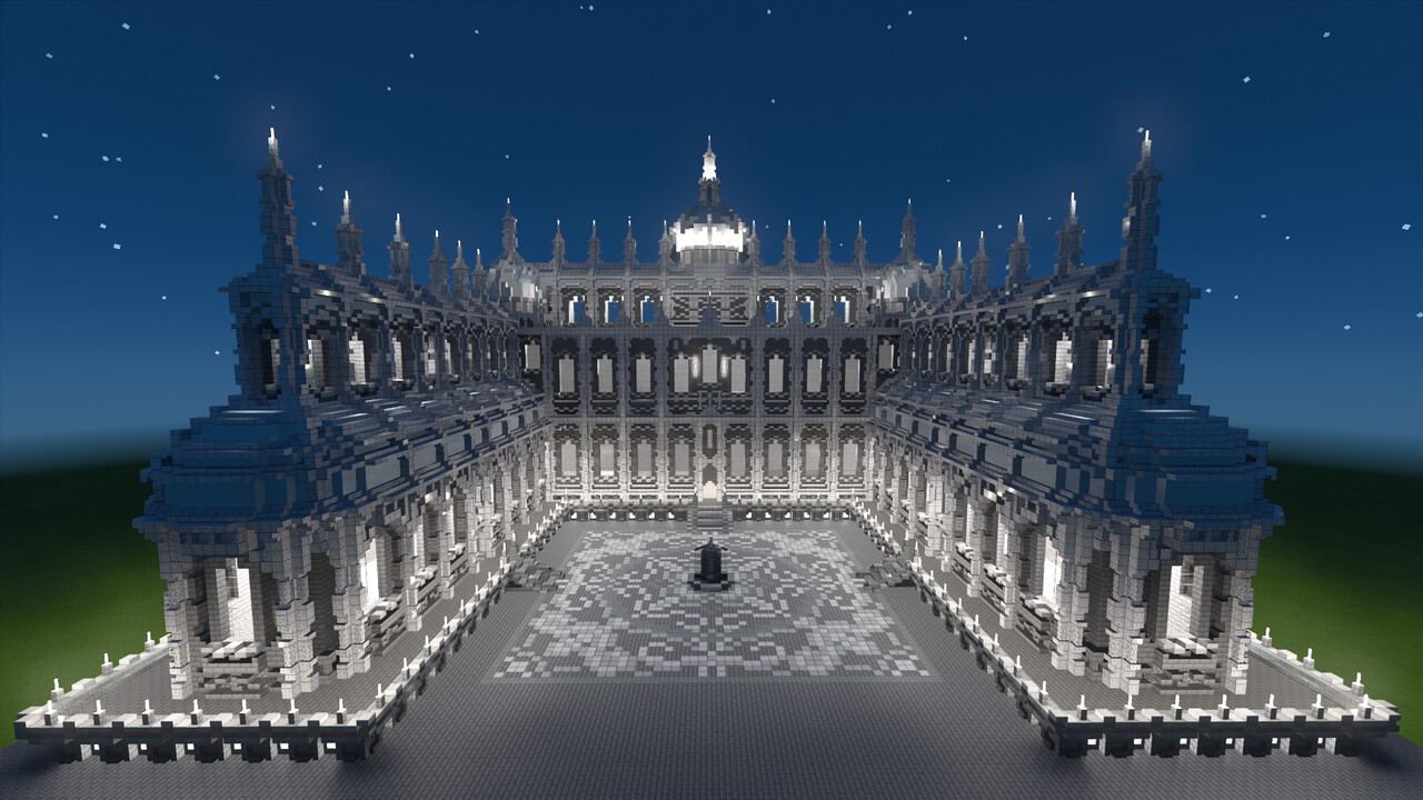 The Silver Palace Minecraft Map