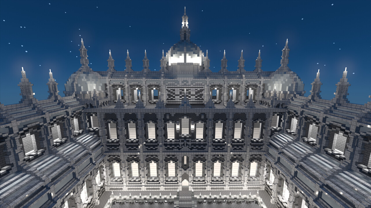 The Silver Palace Minecraft Map