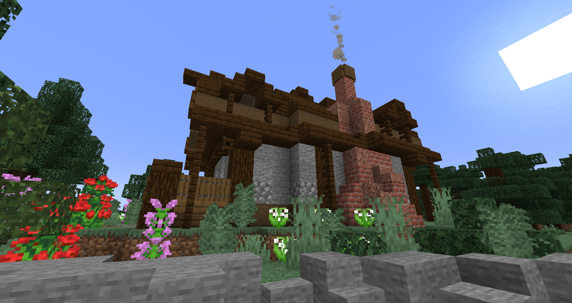 Medieval Spruce House Minecraft Map